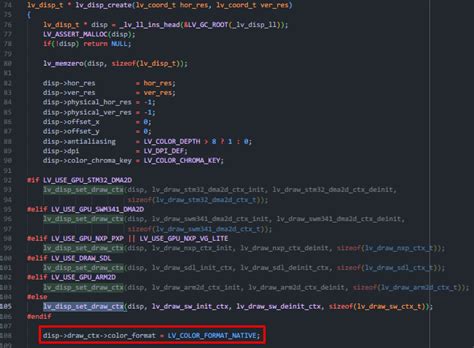 Calling Lv Disp Set Draw Ctx To Change GPU Driver Breaks Color Format