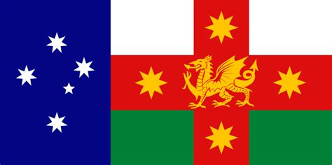 Australia New South Wales Flag Redesign By Magnumdrako25 On Deviantart