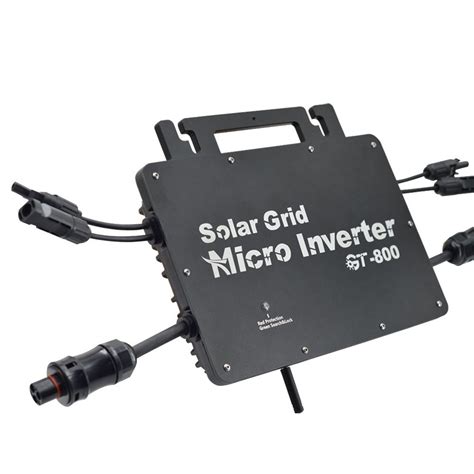 MPPT IP66 Grid Tie Solar Micro Inverter 800W With VDE Certificate 800W Micro Inverter And On