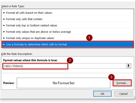Conditional Formatting For Dates Older Than Today In Excel Excel Insider