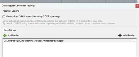is there a way to load plugins just for rhino8 grasshopper