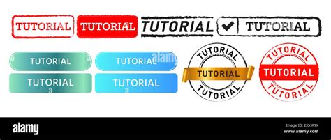 Tutorial Rectangle Circle Rectangle Stamp And Button For Instructor