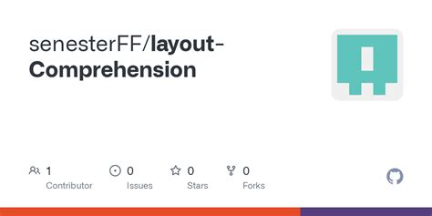 Github Senesterff Layout Comprehension
