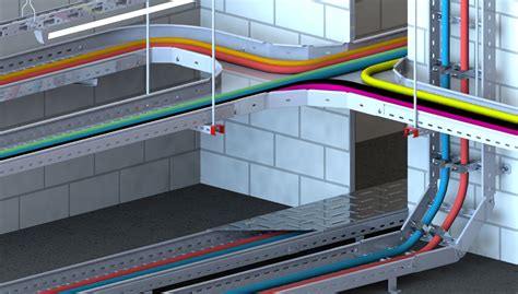 Крепление кабель трасс