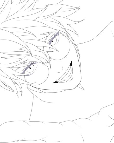 Satoru Gojo Line By Gevdano On Deviantart