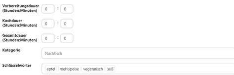 No Check Mark In Keyword Dropdown · Issue 1424 · Nextcloudcookbook · Github