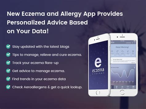New Eczema And Allergy App Provides Personalized Advice Based On Your Data
