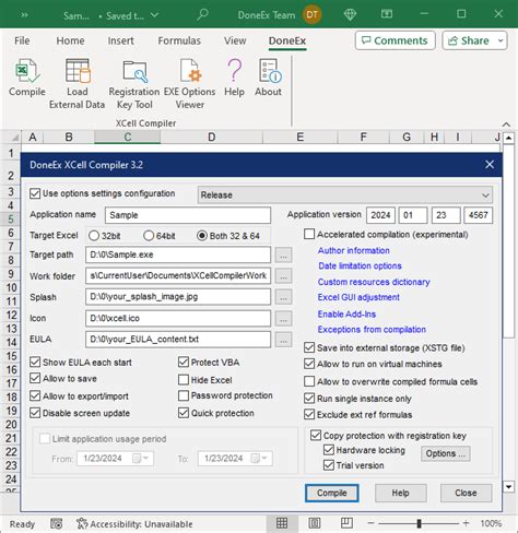 Excel Compiler Workbook Copy Protection Software