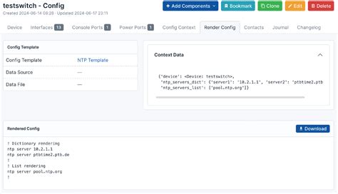 Netbox Config Contexts And Config Templates Netdevops Blog