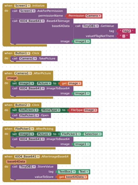 I Want To Save Image In Tinydb Mit App Inventor Help Mit App Inventor Community