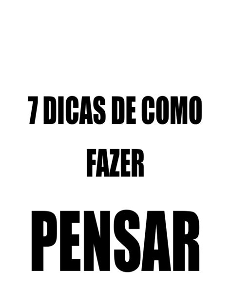 7 Tips How To Think Like A Programmer Pdf Pdf Programação De Computadores Informática