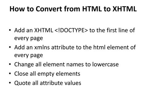 Presentation Of Html Dhtml Xhtml Ppt Download
