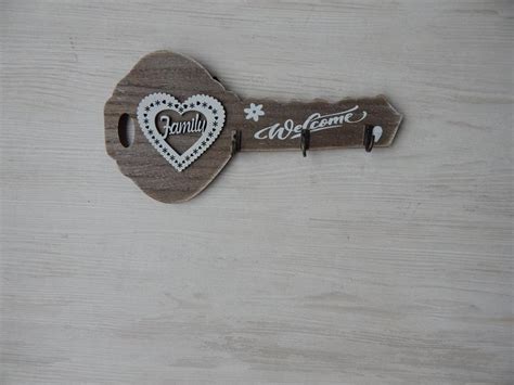 Ключниця вішалка настінна деревяна — ціна 75 грн у каталозі Ключниці