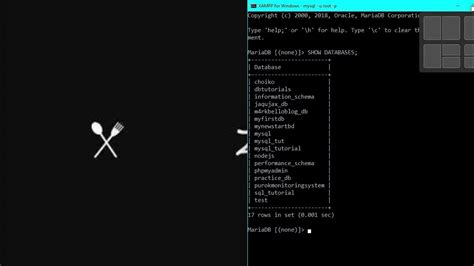 Bisaya Tutorial Create Database Xampp Control Pannel Mysql Sql Part 2 Youtube