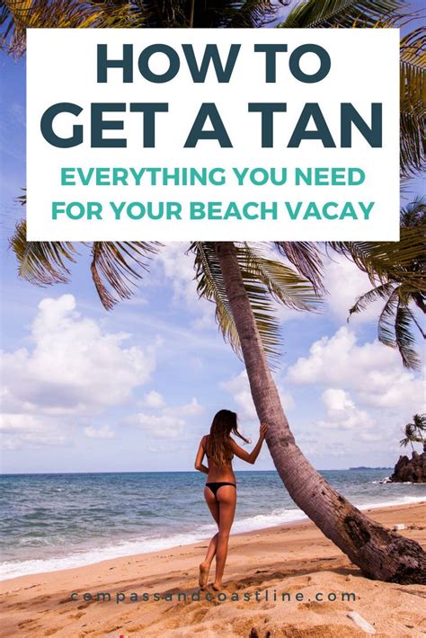 Ultimate Guide To Achieving A Perfect Tan For Your Beach Vacation