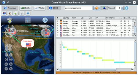 Open Visual Traceroute Opensuse Leap 421 And Sudo Howto Ii