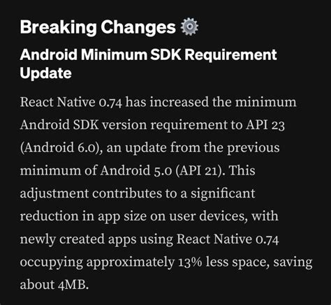 Shubham Pandey On Linkedin Reactnative Mobiledevelopment Sdkupdate Reactnative074