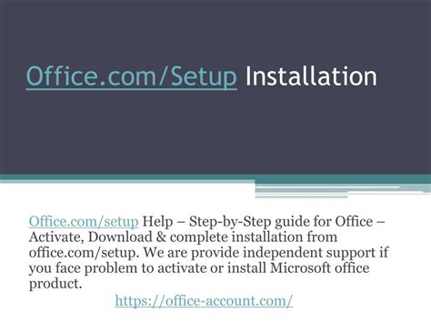 Ppt Office Setup Redeem Product Key Office Setup Powerpoint Presentation Id