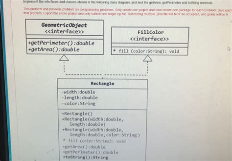 solved implement the interfaces and classes shown in the