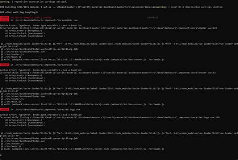 does not compile · issue 73 · creativetimofficial vuetify material