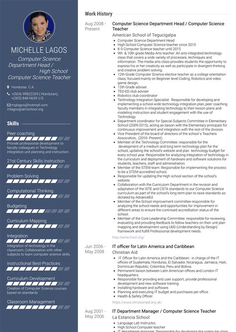 Computer Science No Experience Resume Examples [ 4 Samples]