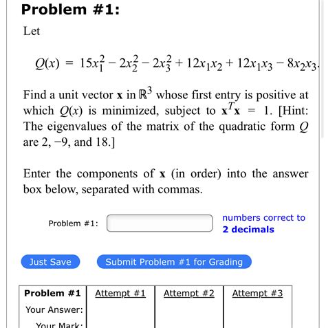 Solved Problem Let Chegg Com