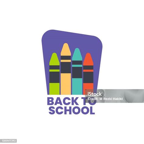 학교 용품으로 학교 벡터 배너에 다시 오신 것을 환영합니다 유치원에 대한 스톡 벡터 아트 및 기타 이미지 유치원 0명 3차원 형태 Istock
