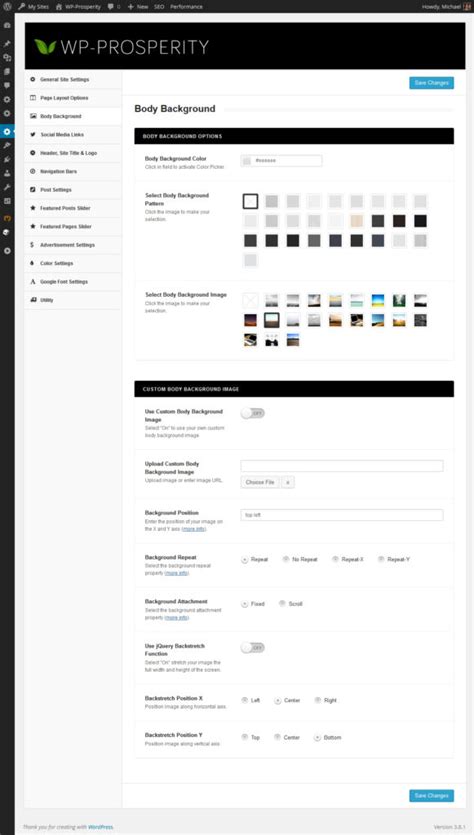 Settings Background The Geek Buzz