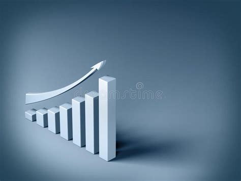 Gray Histogram Stock Illustration
