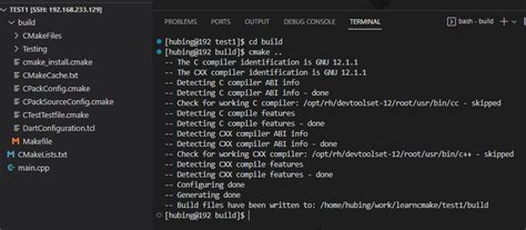 Cmake内部构建与外部构建build Central Cmake Csdn博客