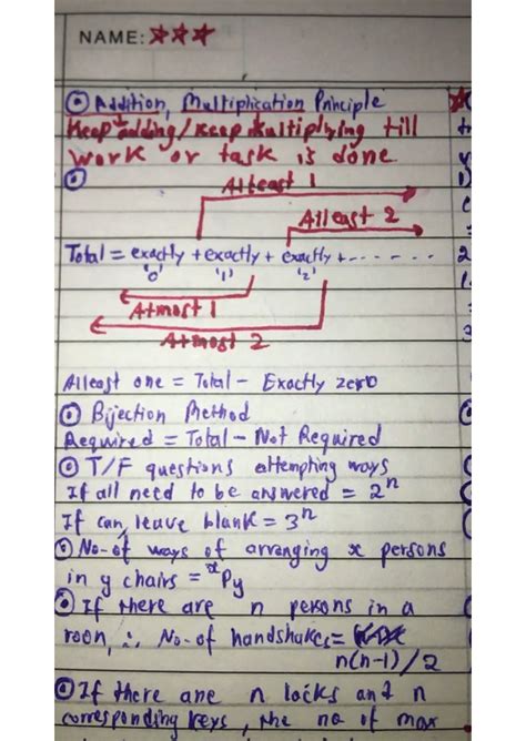 SOLUTION Permutations And Combinations Shortcuts Studypool