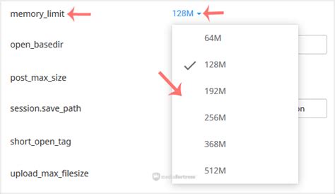 How To Increase Or Decrease Php Memory Limit Via Cloudlinux Selector In Cpanel Media Fortress