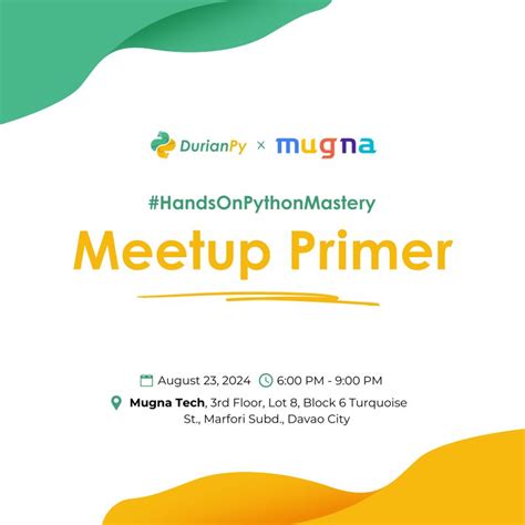 Durianpy Davao Python User Group On Linkedin Durianpy Python