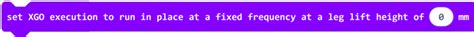 explanation of xgo library building block commands learn