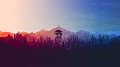 Firewatch 4k Wallpapers Top Free Firewatch 4k Backgrounds