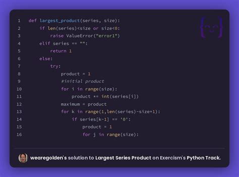 wearegolden s solution for largest series product in python on exercism