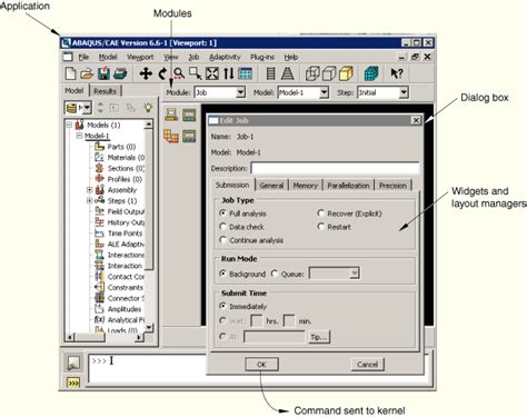 21 What Are The Components Of An Abaqus Gui Application