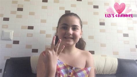 გამარჯობა მე ვარ ლიზი და ეს ჩემი პირველი ვიდეოა Youtube