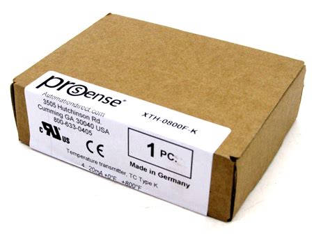 New Sealed Automation Direct Xth 0800f K Temperature Transmitter Xth0800fk Sb Industrial