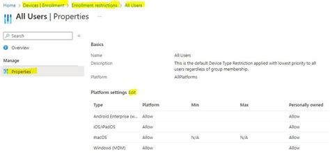 Microsoft Intune Block Byod Enrollment Neeraj Kumar