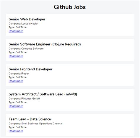 How To Create A Github Jobs App Using React Apollo And Graphql Part