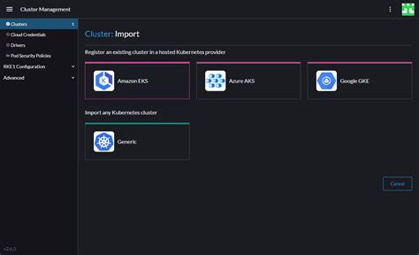 Rancher Connect To Existing Cluster Virtualization Howto