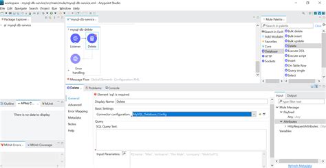 Delete In Mysql Db Table Mulesoft Db Connector