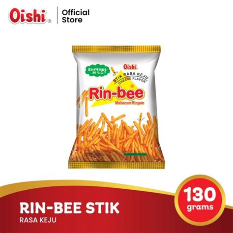 Jual Oishi Rin Bee Stik Keju 130 G Shopee Indonesia