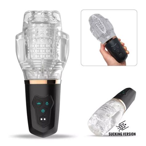 Automatic Sucking Vibrating Blow Job Bj Oral Sex Toy Male Masturbator