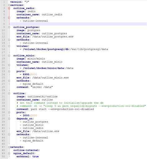 Issue With Redis To Set Up Getoutline Container · Issue 175