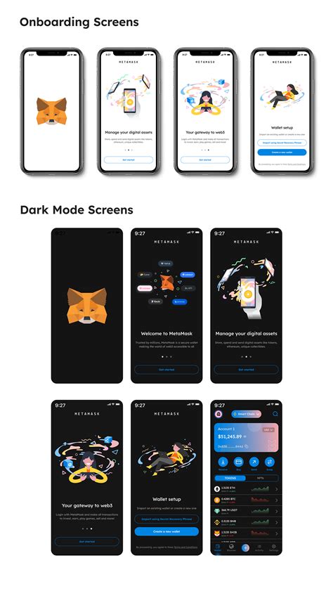 MetaMask Redesign Case Study On Behance