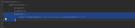 integration unity as a library in native android app unity engine