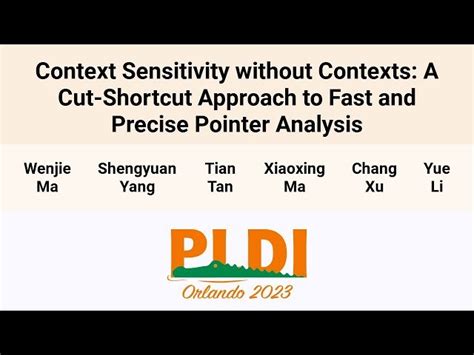 Free Video Context Sensitivity Without Contexts A Cut Shortcut Approach To Fast And Precise