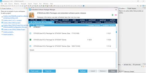 Stm32cubefwh7v1120 Cannot Unzipped No Loaded Stmicroelectronics Community